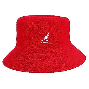 Kangol Bermuda Bucket Hat - Scarlet/XL Scarlet, X-Large