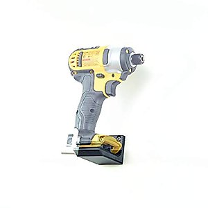 Spartan Mount for DeWalt 20V Tool | Wall Display Hook Holder | Power Tool Storage | Blog DIY Craft Room | All Types | Strong Low Profile Bracket | Convenient Easy Access Garage Organization
