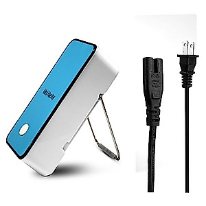 Safety Energy-saving Heater Mini Portable Room Office Desktop Electric Fan Heater Air Warmer Blue