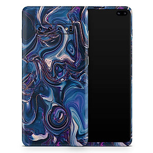 DesignSkinz Liquid Abstract Paint Remix V24 Protective Vinyl Decal Wrap Skin Cover Compatible with The Samsung Galaxy S20 (Screen Trim & Back Glass Skin)