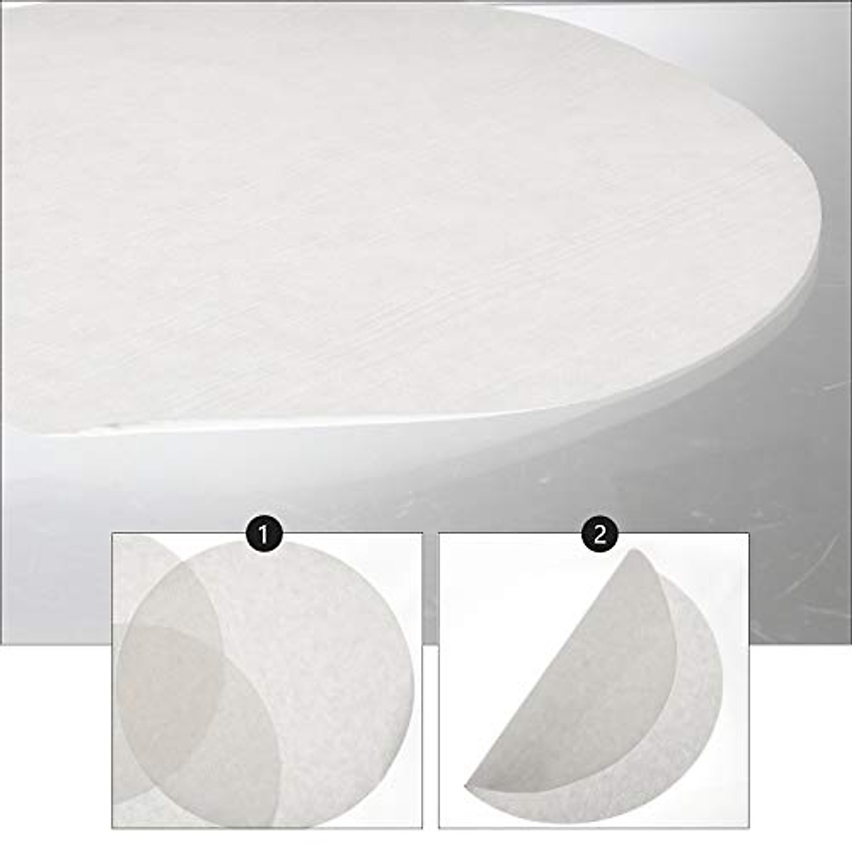 POPETPOP 100pcs Disposable Bird Cage Liners Papers Parrot Pet Cages Cushion Pad Mat Accessories 30cm