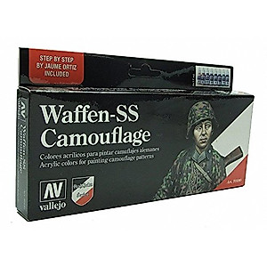 Vallejo Waffen-SS Camouflage Set, 17ml