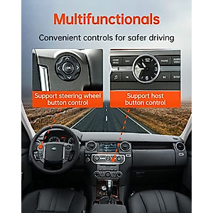 GITANK Bluetooth 5.0 aptX-HD Adapter for Range Rover, Land Rover, Jaguar iPod iPhone Music Interface Wireless Audio Car Kit