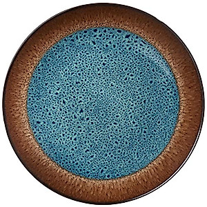 Pfaltzgraff 5239319 Monroe Blue 16-Piece Dinnerware Set, Assorted