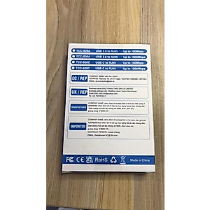 Tccmebius USB C Ethernet Adapter, USB C to 10 100 RJ45 Network Adapter LAN Wired Adapter, for MacBook Pro/Air, iPad Pro, Dell XPS, MateBook, Smartphone, Compatible Windows 7/8/10, Mac OS (TCC-S20C)