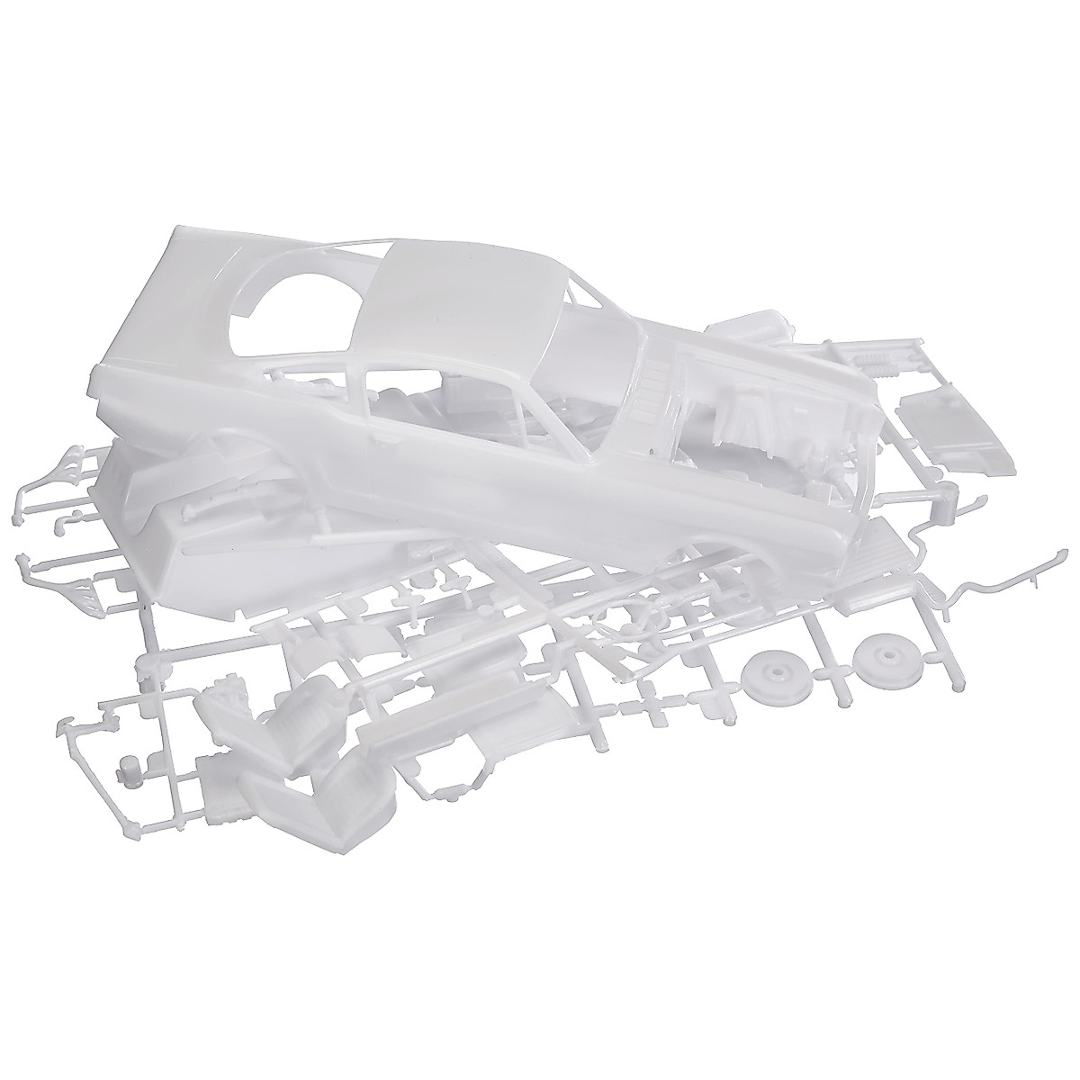 Revell 85-2482 '66 Shelby Mustang GT350H Model Car Kit 1:24 Scale 91-Piece Skill Level 4 Plastic Model Car Building Kit, Black