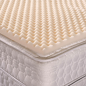 Generic Dela Incorporated Egg Crate Convoluted Foam Mattress Pad 2"" Standard King Size Topper- 2"" x 76"" x 80"", 5203428