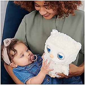 GUND Baby Sleepy Eyes Owl Bedtime Soother Plush Owl Stuffed Animal Night Light & Sound Machine for Baby Boys and Girls, 8”