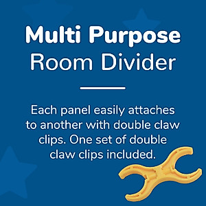 Children's Factory Big Screen PlayPanel, Kids Room Divider, Classroom Privacy Screen, Blue