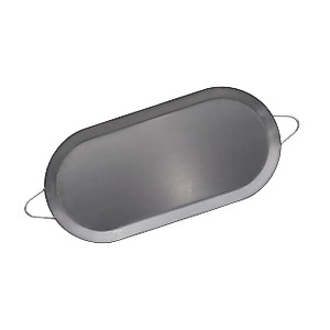 Comal Para Tortillas Grandes Para Estufas for Tortillas y Quesadilla Carbon Steel Heavy Duty Metal Handle (10 Inch)