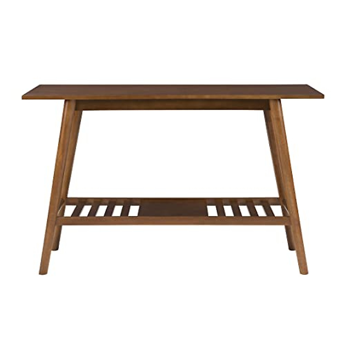 Linon Melissa Mid-Century Walnut Console Table, Medium