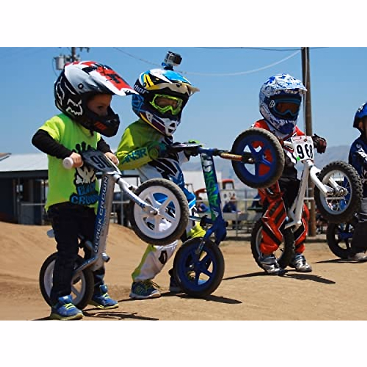 7 iDP Youth Transition Elbow Pads - Black & Blue (Small/Medium)