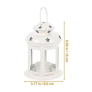 1pc Delicate Iron Candle Holder Stylish Iron Candlestick Handy Candle Holder for Home/Wall/Room Decor