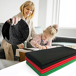 Misscrafts Acrylic Felt by The Yard White Felt Sheets 1 X 2 Yard Nonwoven Fabric Squares Soft for for Crafts Patchwork Sewing DIY Costumes (White)