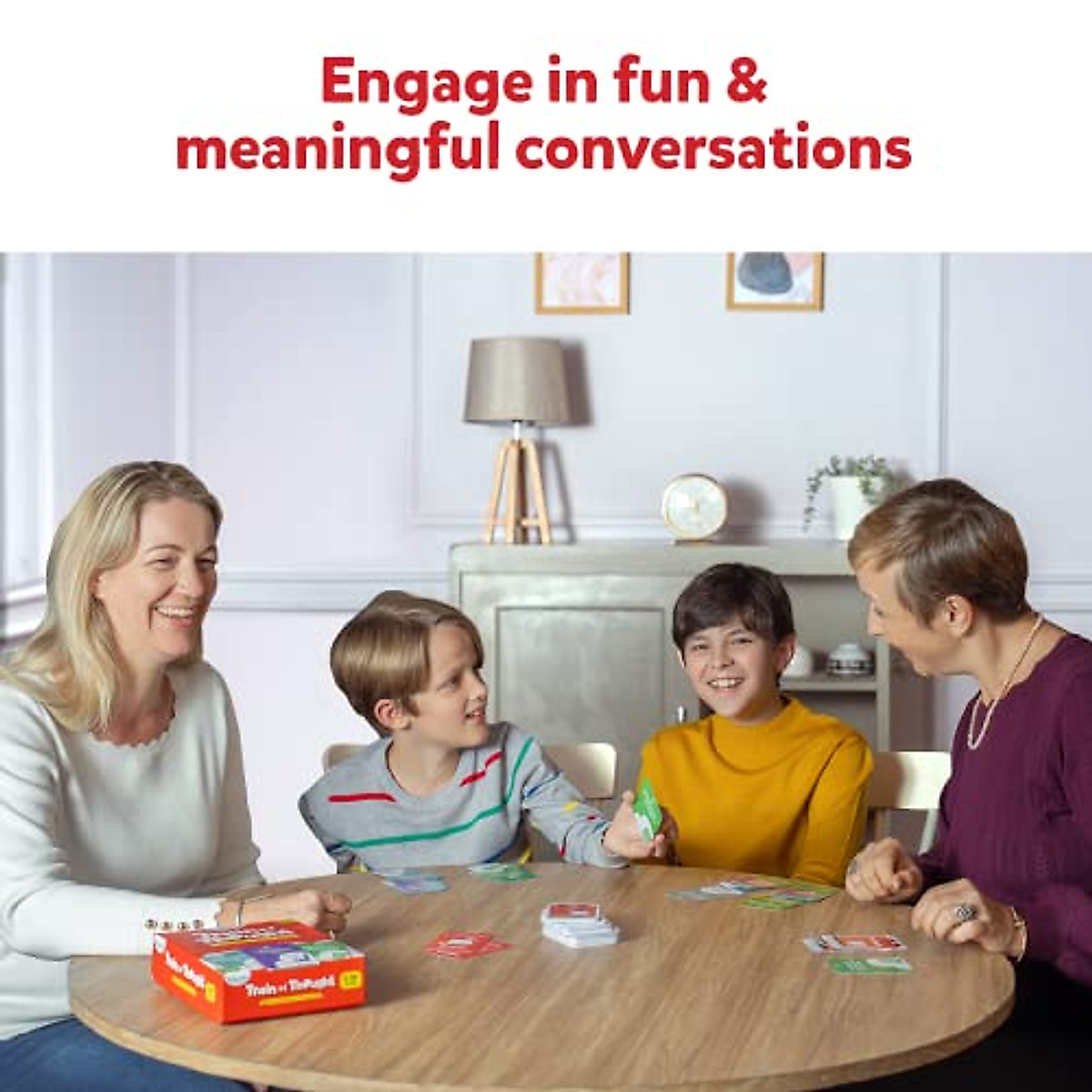 Skillmatics Card Game - Train of Thought, Family Connection & Conversation Starters, Gifts for Ages 6 and Up