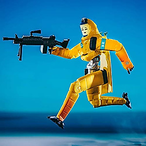 FORTNITE Legendary Series, 1 Figure Pack - 6 Inch P-1000 Collectible Action Figure - Includes 4 Interchangeable Faces, 1 Harvesting Tool, 2 Weapons, 1 Back Bling - Collect Them All