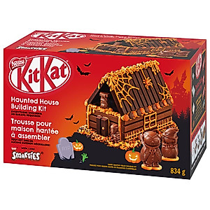 Nestle Kit Kat Halloween Haunted House Building Kit, 834g/1.8 lbs. {Imported from Canada} 28.8 Ounce