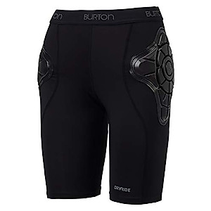 Burton Womens Total Impact Short, True Black, Large