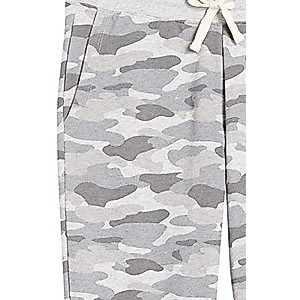 Amazon Essentials Women's Fleece Jogger Sweatpant (Available in Plus Size), Light Grey Camo, Large