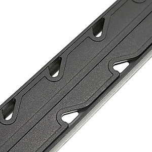 SQXBK Knife Sheath 2PCS Black Plastic Kitchen Knife Blade Protector Cover for 9inch, 10inch Slicing Bread Knife Sashimi Salmon Knife