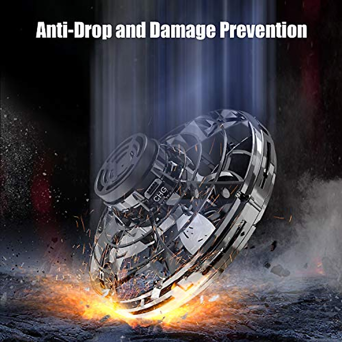 Kids Toys,FLYNOVA 2023 Hand Operated Mini Drones,UFO Magic Flying Orb with Lights,Hover Boomerang Fidget Spinner,Cool Christmas Birthday Gift Set Indoor Outdoor Party Boys Girls Teen Age 8 9 10 11+