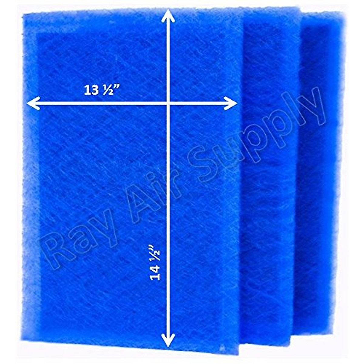RAYAIR SUPPLY 16x16 Dynamic Air Cleaner Replacement Filter Pads 16x16 Refills (3 Pack)