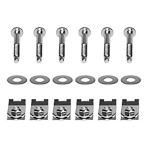 Truck Bed Mounting Bolt Nut Hardware Kit Fits 1997-2014 Ford F150, 1997-1999 Ford F250, 2006-2008 Lincoln Mark LT Pickup Replaces # W708605S436 W709424S901 924-313