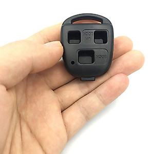 Replacement Keyless Entry Remote Control Key Case Fit for Lexus ES GS GX is LS LX RX SC Key Fob Cover Case Without Blade(2PCS)