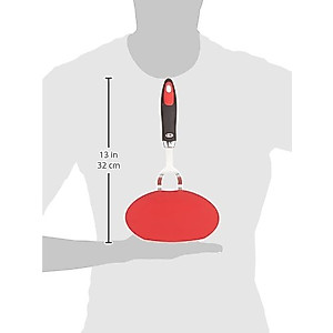Norpro 1417R Grip-EZ Flexible Pancake Spatula Red, 33.5cm x 16cm x 13cm