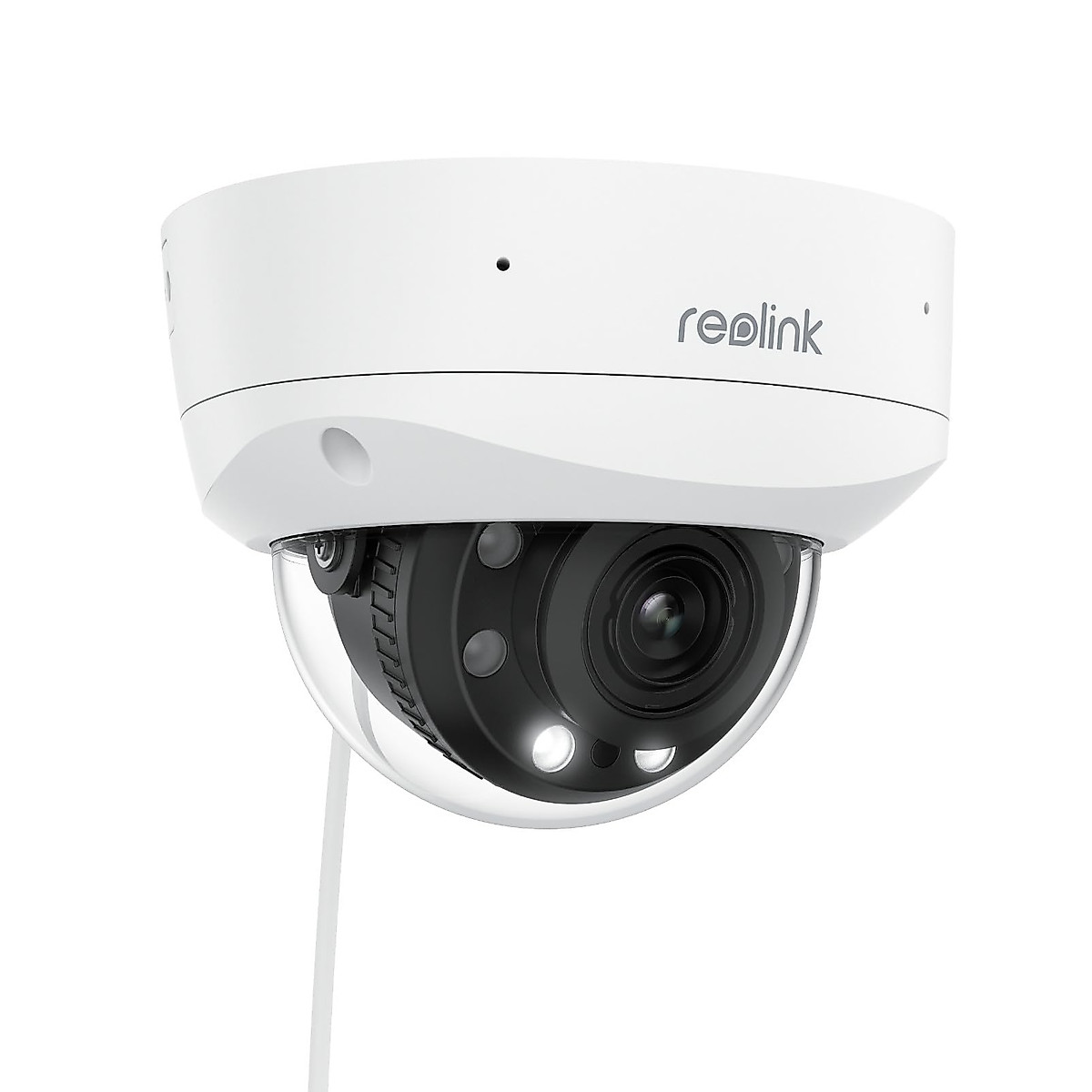REOLINK 4K PoE Home Security Camera, IP Camera with 128 Degree, 2.8mm Lens, 5X Optical Zoom & IK10 Vandalproof for Outdoor Surveillance, Human/Vehicle/Pet Detection, No PT Supported, RLC-842A