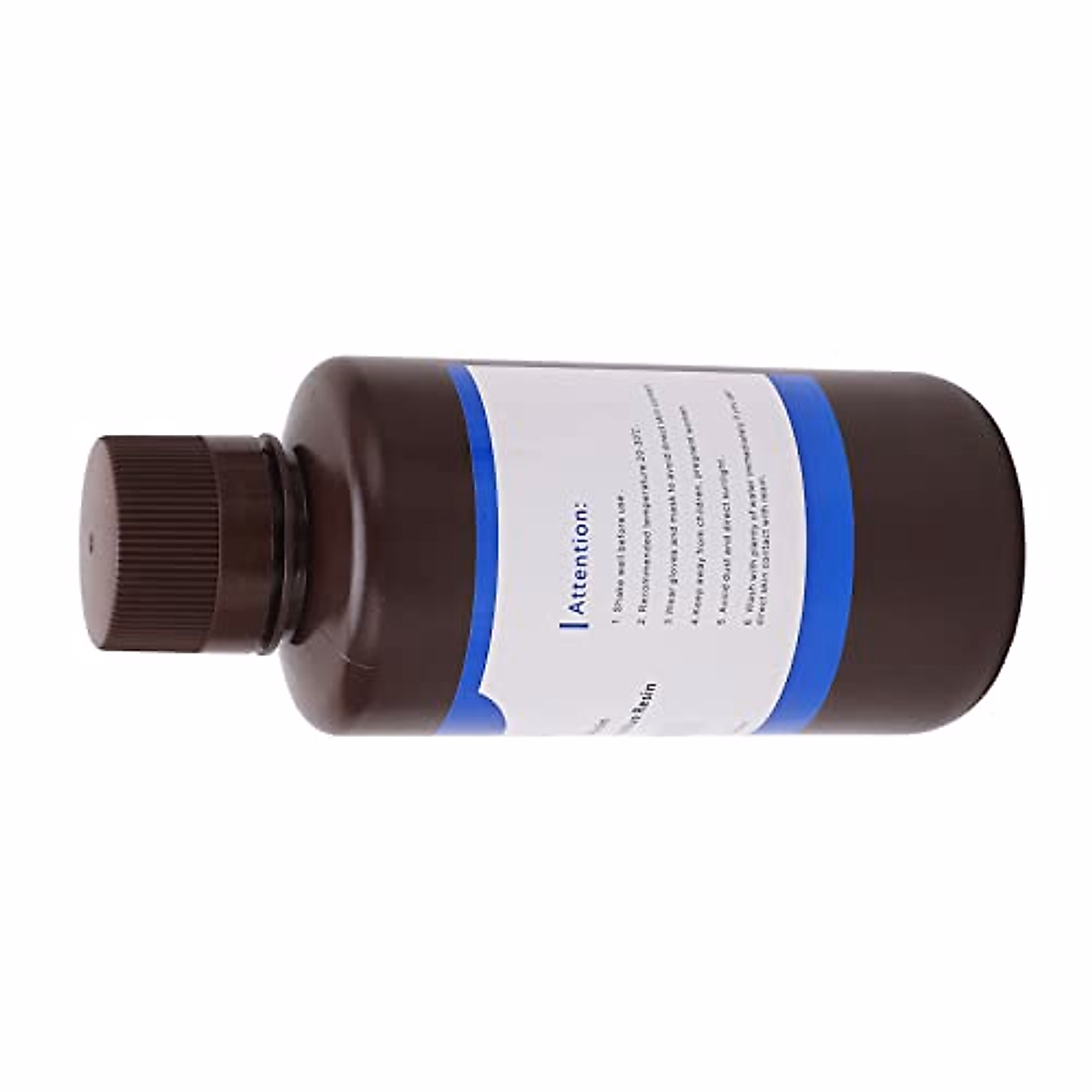 Photopolymer Resin, 500g LCD DLP High Toughness 3D Printer Resin UV Curing for Model(Black)