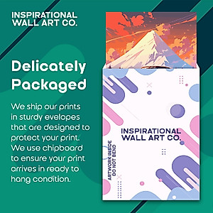 Inspirational Wall Art Co. - Performance | 2023 Porsche 911 - Car Posters for Boys Room - Car Wall Decor - Car Room Decor - Car Posters for Men | 11x14 Inches Unframed