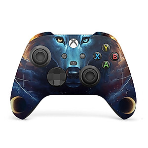 Head Case Designs Officially Licensed Jonas JoJoesArt Jödicke Dreamcatcher Wolf Art Mix Vinyl Sticker Gaming Skin Case Cover Compatible with Xbox Series X Console and Controller Bundle