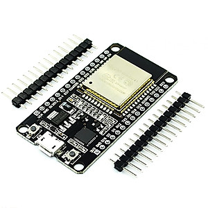JacobsParts ESP32 ESP-WROOM-32 ESP-32S Development Board Arduino 2.4GHz WiFi & Bluetooth (Unsoldered Pin Headers)