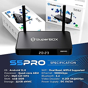 Newest Android Media Player S5 Pro