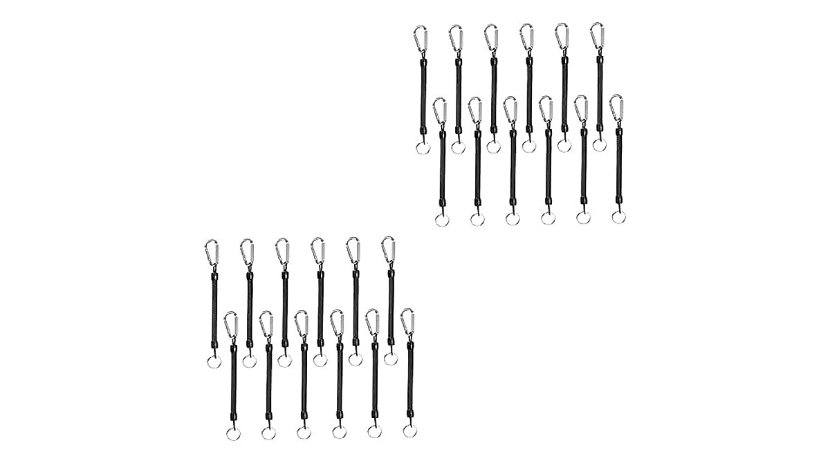 Housoutil 24 PCS Fishing Safety Tether Tools - Durable & Secure