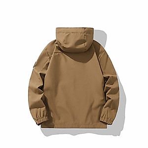 Raincoat for Men Big and Tall Womens Winter Coat Winter Men Running Jacket Men Rain Coats for Men Waterproof with Hood