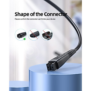 4.8V/5.4V Charger for Panasonic Shaver Charger- (Replacement for Arc3 Arc4 Arc5 Arc6 Electric Blade Razor Power Cord Adapter)