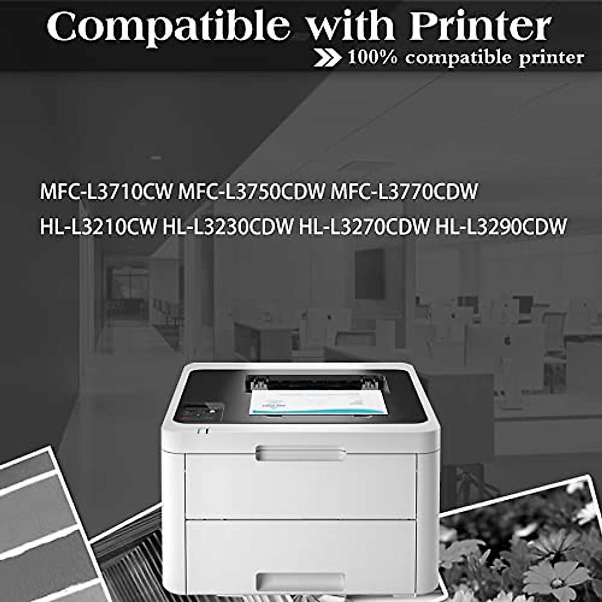 MitoColor 1 Pack Black WT-223CL Waste Toner Box Compatible for Brother WT223CL Waste Container Replacement for HL-L3210CW L3230CDW L3270CDW L3290CDW MFC-L3710CW L3750CDW L3770CDW Printer