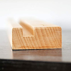 Vinyl Record Shelf Wall Mount natural Wood, Album Record Holder Display Your LP in home and office (brown)