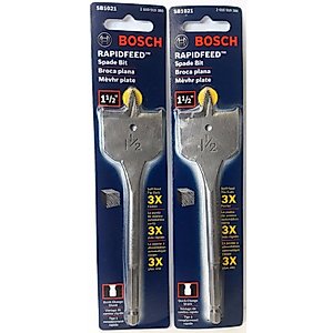 BOSCH 1 1/2" Bosch RapidFeed Spade Bit Part No. SB1021
