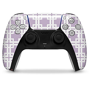 WraptorSkinz Skin Wrap compatible with Sony PS5 DualSense Controller Boxed Lavender (CONTROLLER NOT INCLUDED)