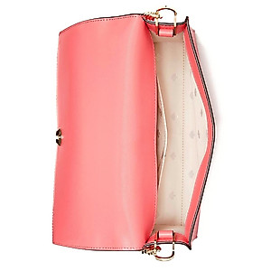 KATE SPADE CARSON CONVERTIBLE CROSSBODY SHOULDER LEATHER BAG IN GARDEN PINK
