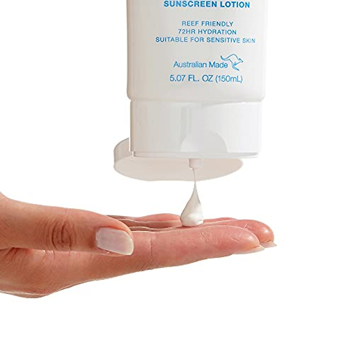 Bondi Sands Fragrance Free Sunscreen Body Lotion SPF 50 | Hydrating Broad Spectrum Protection, Sheer, Water Resistant | 5.07 Oz/150 mL