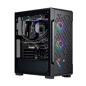 Velztorm Ferrux Gaming & Entertainment Desktop PC (AMD Ryzen 9-5900X 12-Core, GeForce RTX 3080, 128GB RAM, 8TB PCIe SSD, USB 3.2, HDMI, Display Port, Win 10 Pro)
