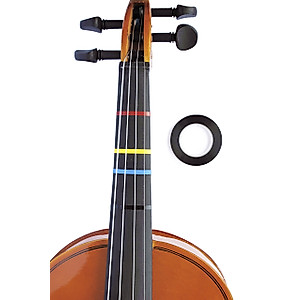 Jumbo BLACK Violin Fingering Tape 300" Inches for Fretboard Note Positions