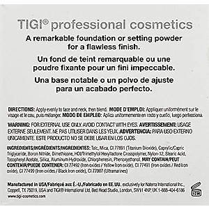 TIGI Cosmetics Powder Foundation, Allure, 0.37 Ounce