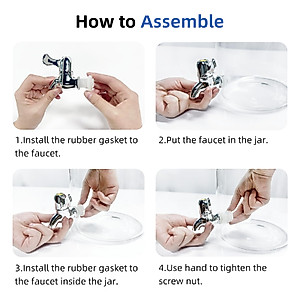 Laundry Detergent Dispenser with Bamboo Lids, Shelf Stand, Spouts, 8 Waterproof Labels, 2 Glass Cups for Liquid Detergent - 2-Pack 120 oz Glass Containers for Laundry Room Organization and Storage