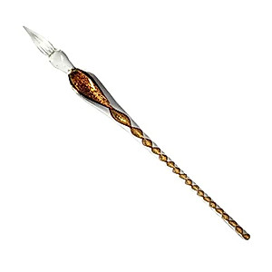 MAGICLULU Business Suit Fountain Pen Ink Crystal Set Business Gifts Glass Calligraphy Pen Set Glass Signature Pen Pens Ballpoint Pen Retro Pen Crystal Glass Pen Case Old Fashioned