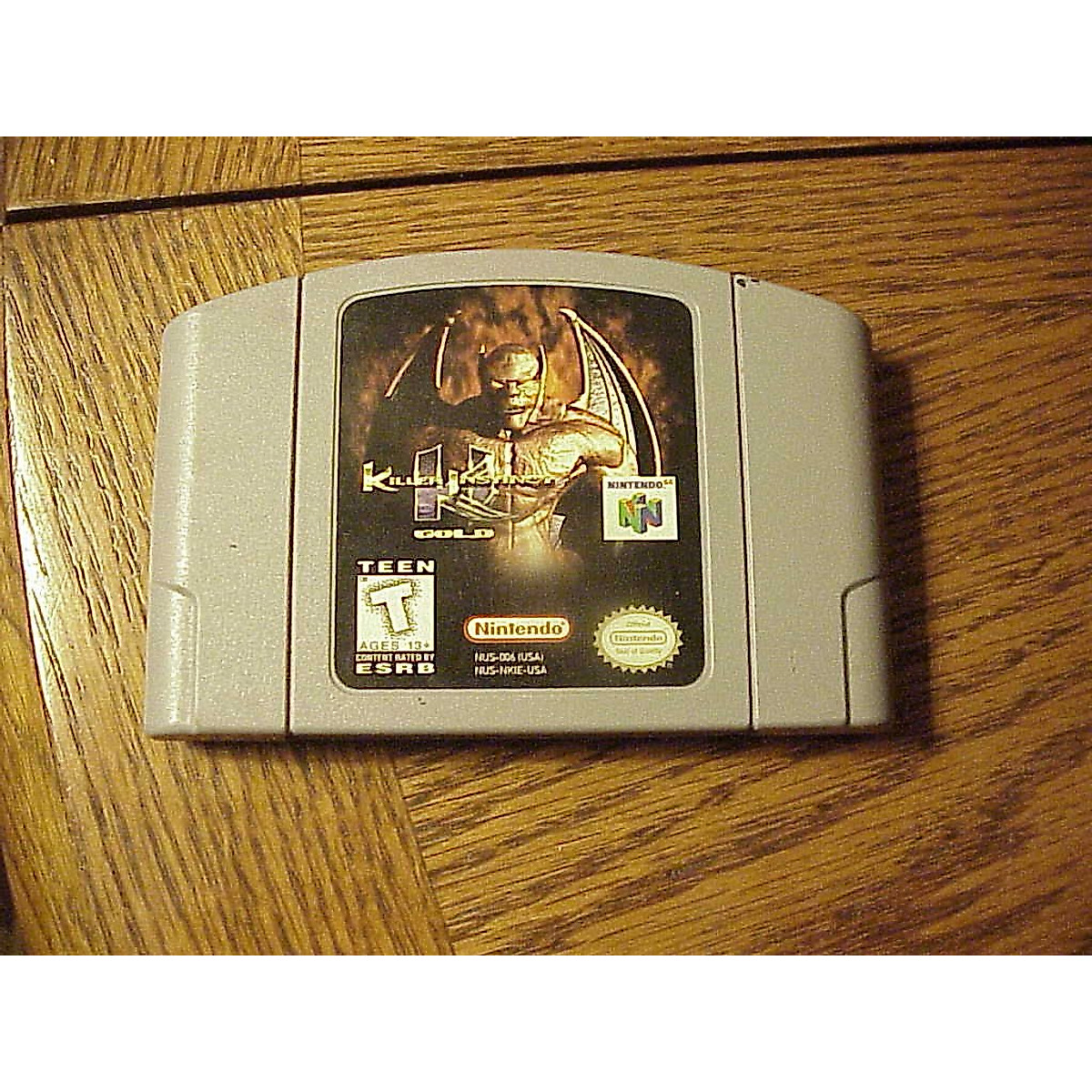NINTENDO 64 KILLER INSTINCT GOLD VIDEO GAME